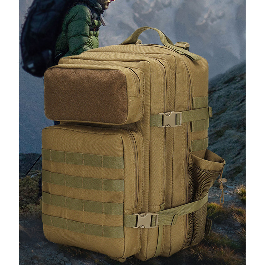 Tactical MOLLE Assault Pack, 45L Tactical Backpack Military Army Campi ...